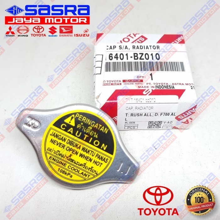 Jual Tutup Radiator ORI 1.1 Bar Model Karet Kecil AVANZA/XENIA 2012 ...