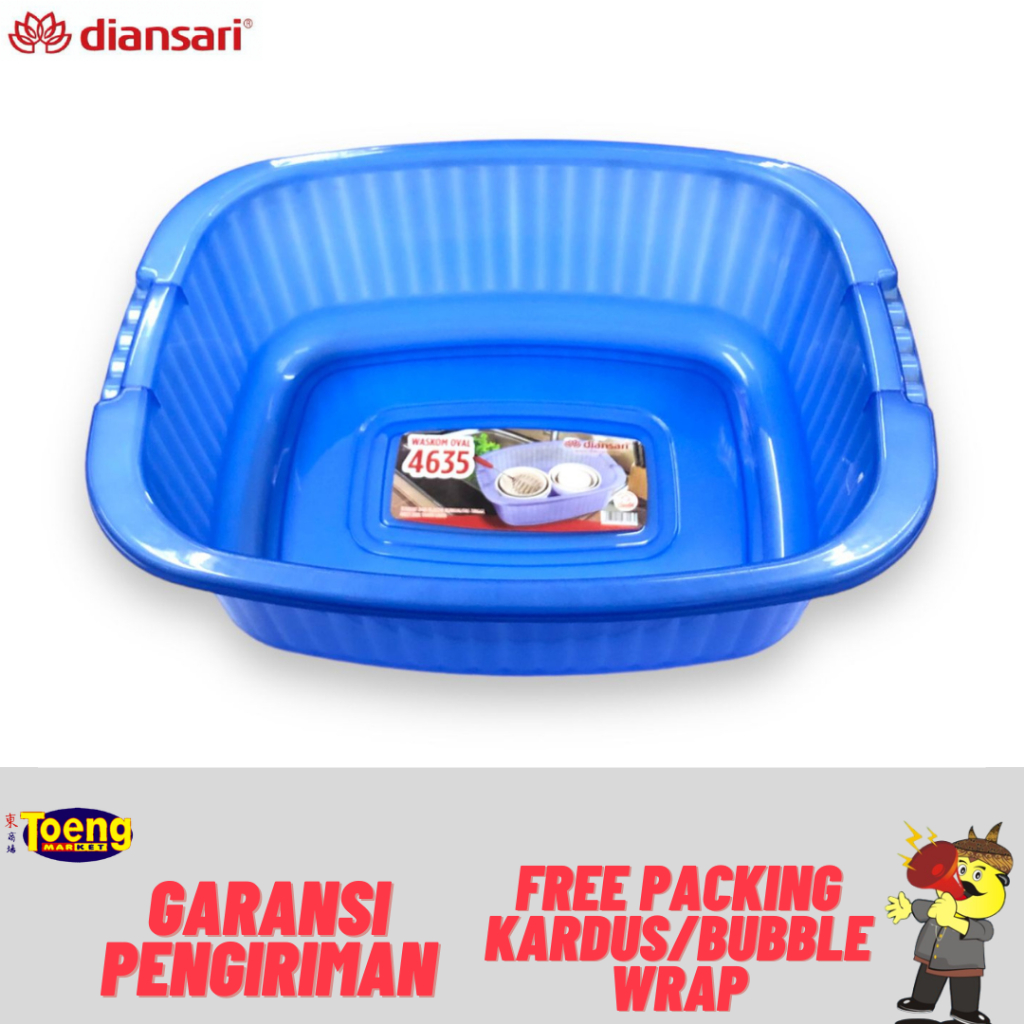Jual WASKOM OVAL 4635 DIANSARI / WASKOM PLASTIK SERBAGUNA | Shopee ...