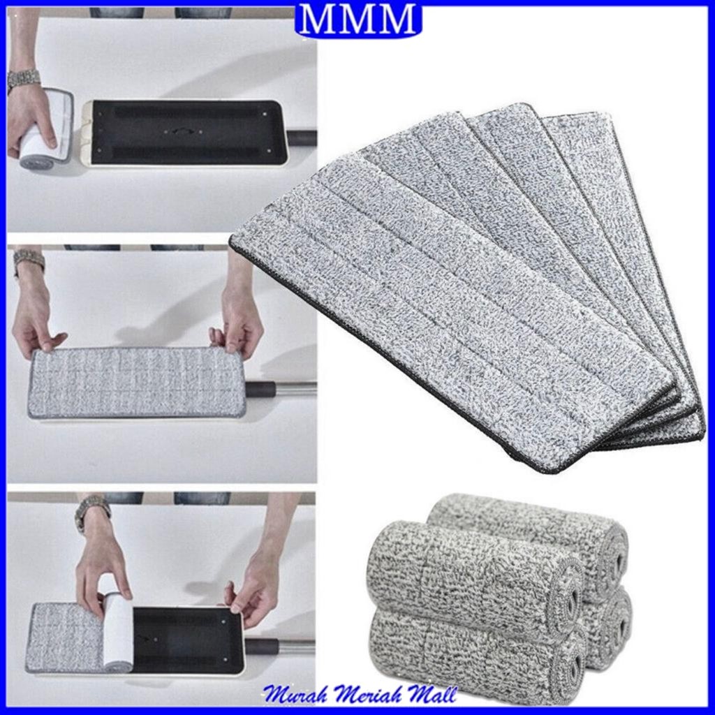 Jual MMM Perlengkapan Alat Pel 2 IN 1 Refill Kain Pel Microfiber 32 X ...
