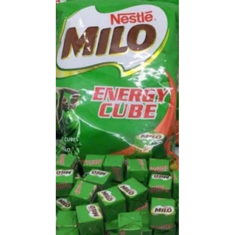 Jual Milo Energy Cube Malaysia 50 pcs Original (kemasan toples plastik ...
