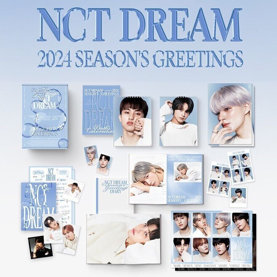 Jual nct dream season's greetings 2024 sg24 jeno renjun A4 poster set 4 ...