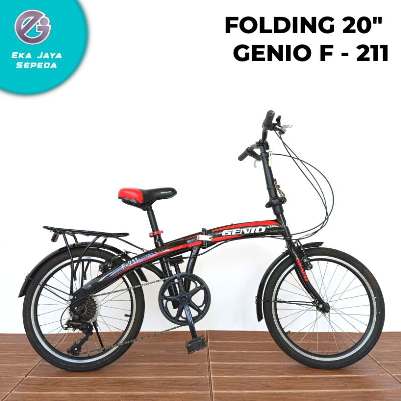 Jual Sepeda Lipat/Folding 20 inch Genio F-211 [SECOND] | Shopee Indonesia