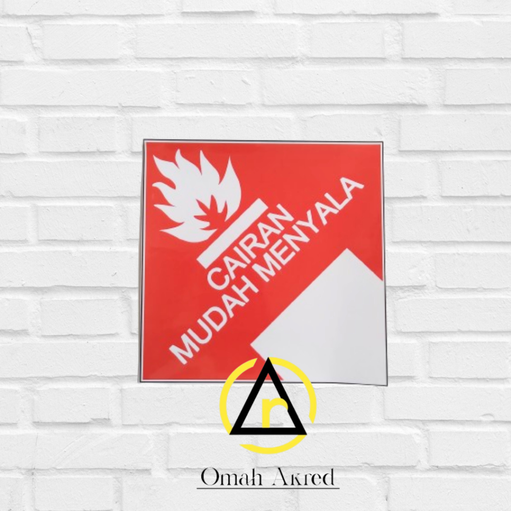 Jual Stiker Cairan Mudah Menyala - K3 - Simbol Bahan Kimia | Shopee ...