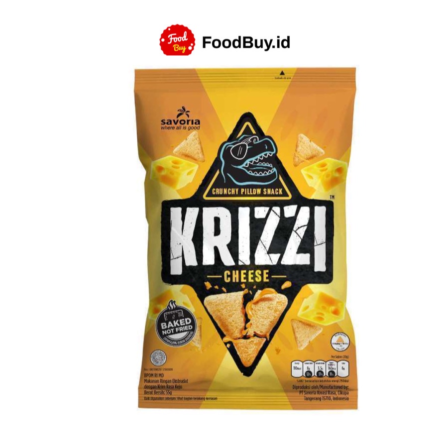 Jual Krizzi Crunchy Pillow Cheese 55 gr | Shopee Indonesia