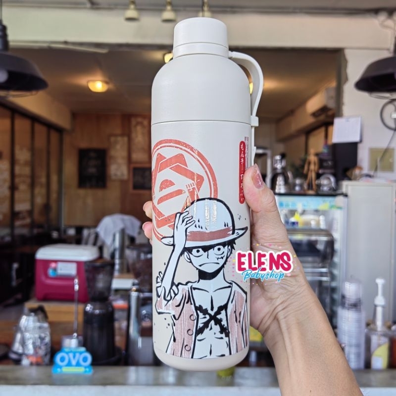 Jual Tumbler mug one piece botol minum termos viral kekinian | Shopee ...