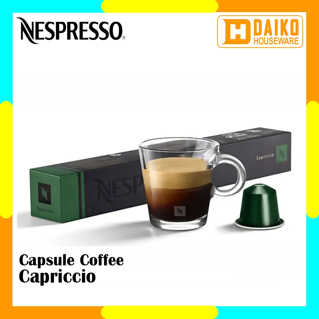 Jual Capsule Nespresso Capriccio Original Nestle 1 Pack - Coffee ...
