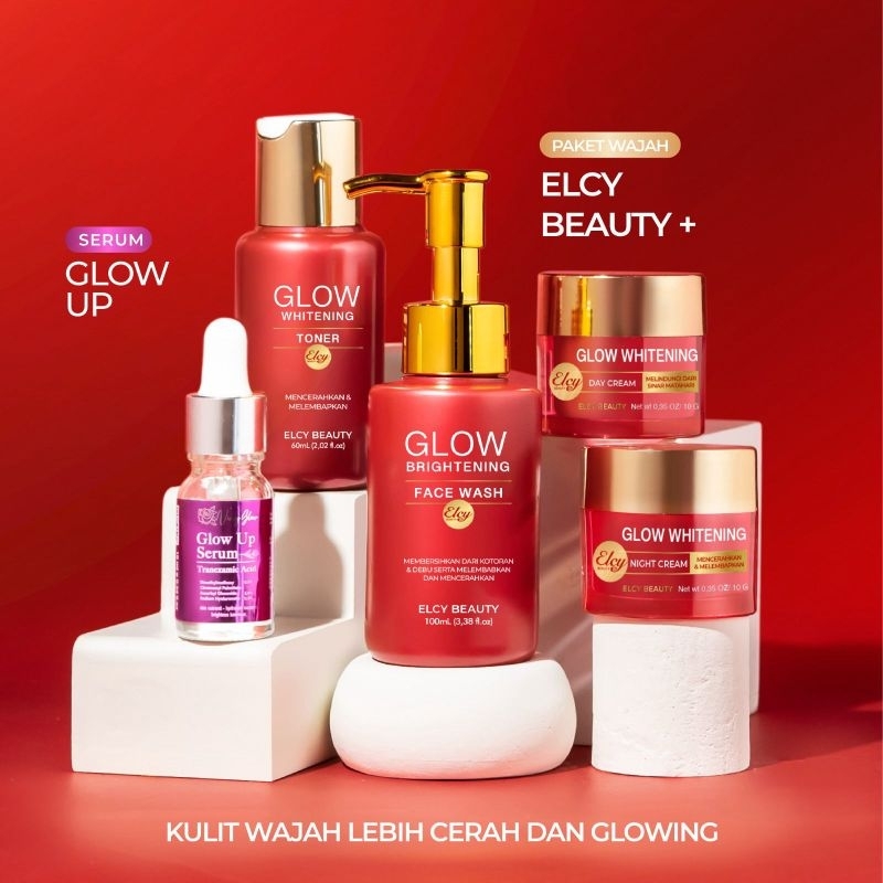 Jual Elcy beauty free serum Glow up Vincy glow | Shopee Indonesia
