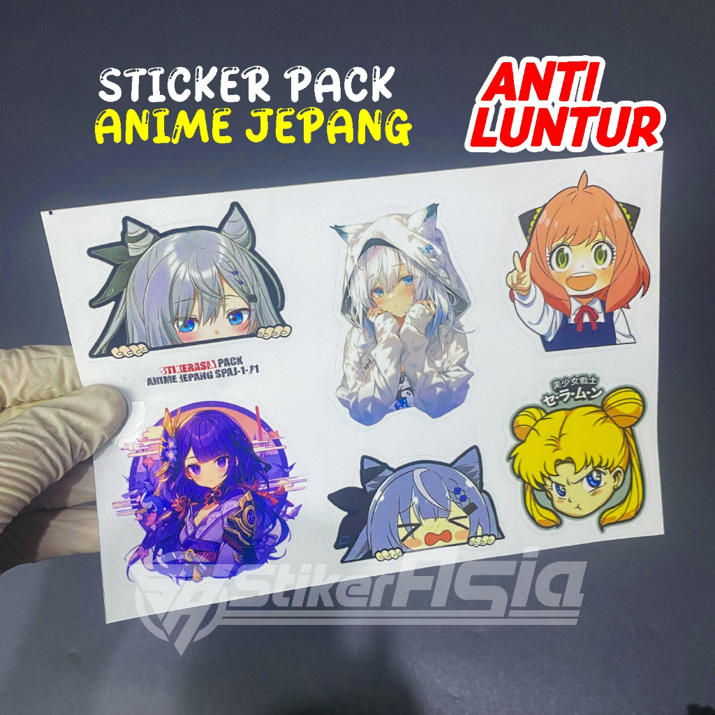 Jual STIKER PACK ANIME SPAJ-1-P1 STICKERASIA Sticker ANIME JEPANG ...