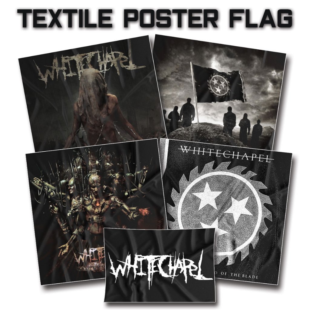Jual WHITECHAPEL - Textile Flag / Bendera Band / Poster Kain ...