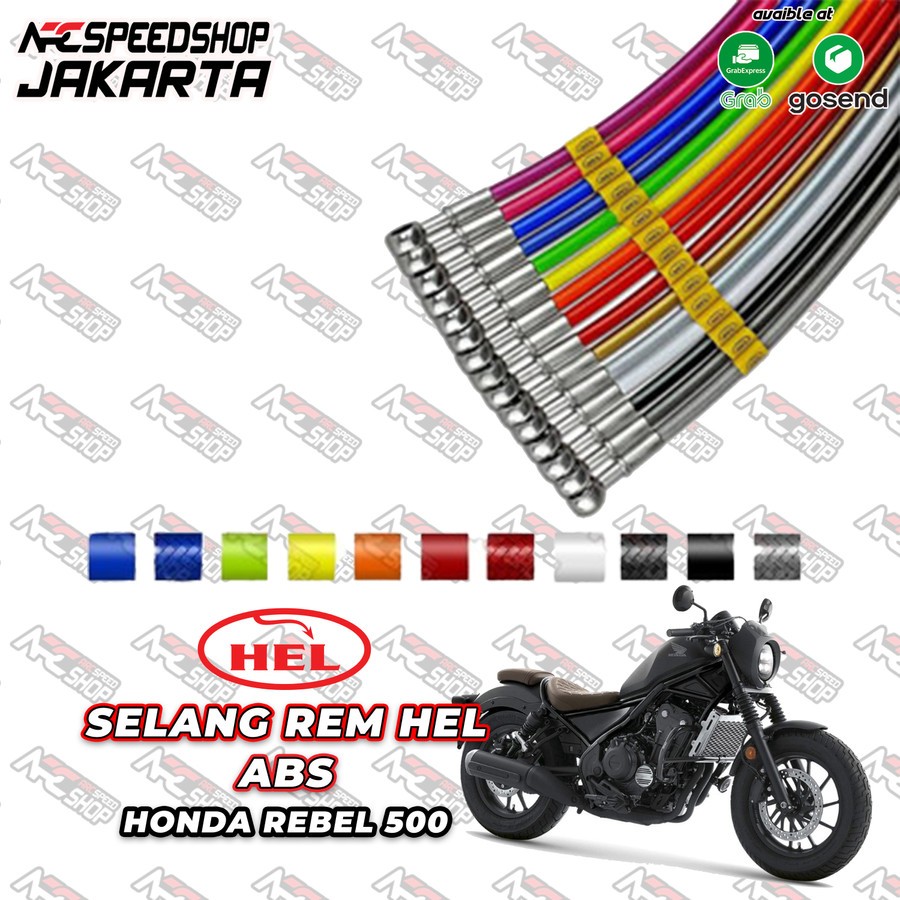Jual Selang Rem HEL Honda Rebel 500 ABS Selang Hel | Shopee Indonesia