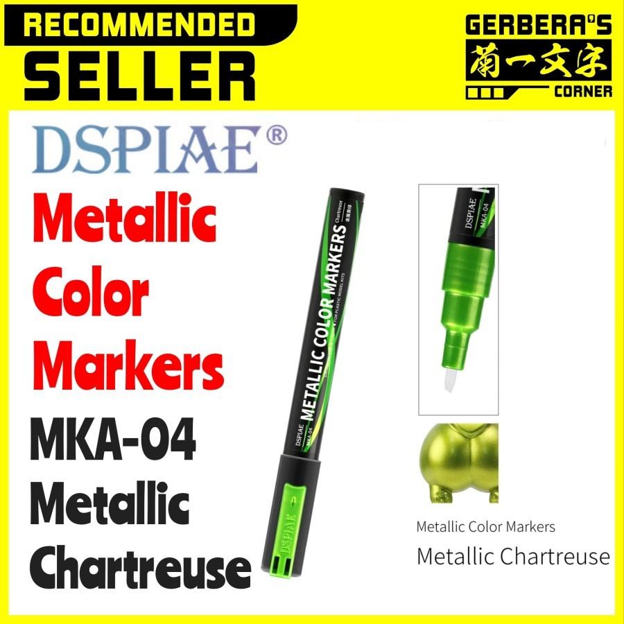 Jual DSPIAE MKA Metallic Color Markers Marker Gundam Model Kit | Shopee ...