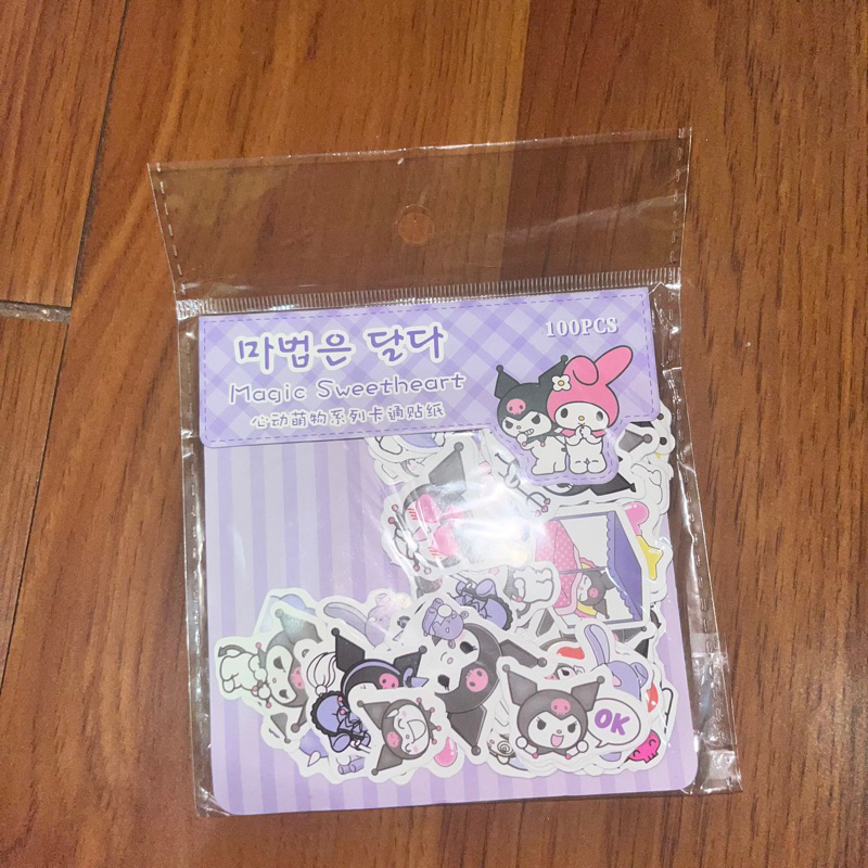 Jual sticker kuromi | Shopee Indonesia