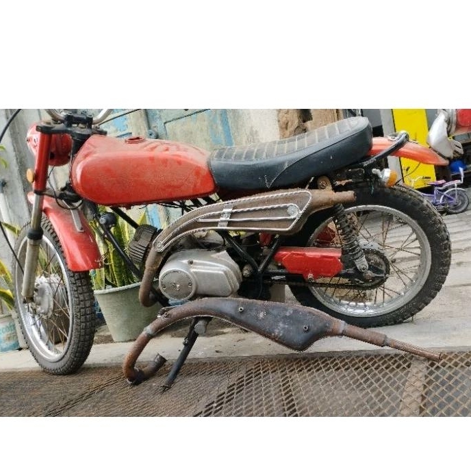 Jual KNALPOT GEMINI 80cc Mini Enduro Era pak Harto seri BANPRES BP80 ...
