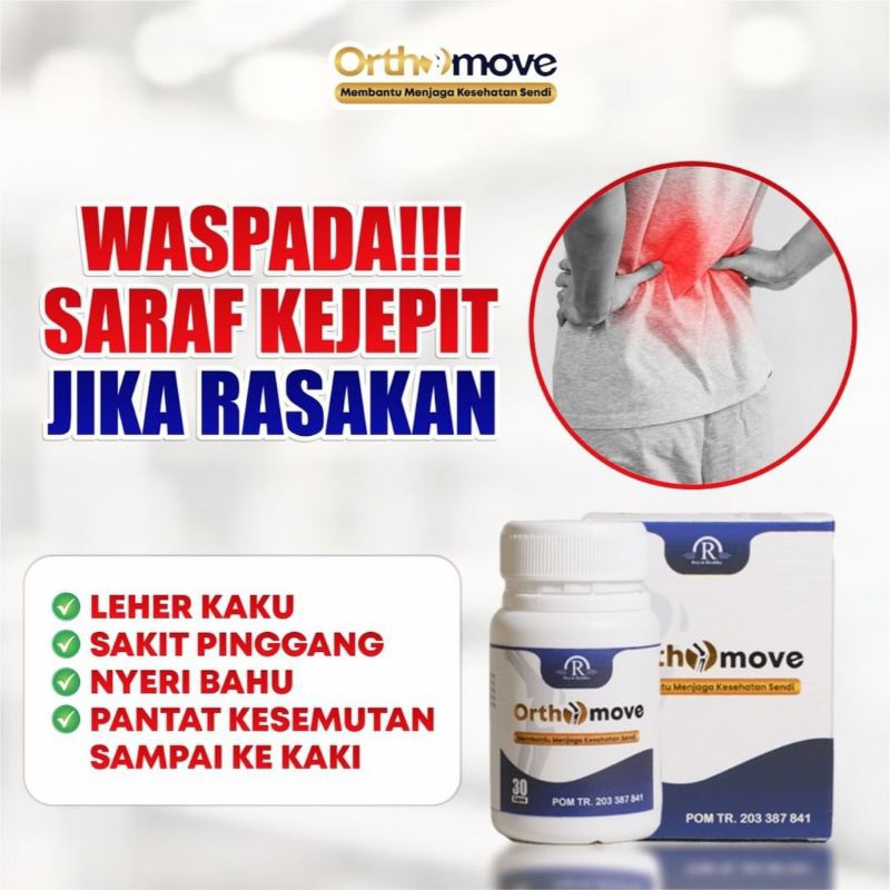 Jual ORTHOMOVE - Paket 1 Botol 30 Kapsul untuk Nyeri Sendi & Saraf ...
