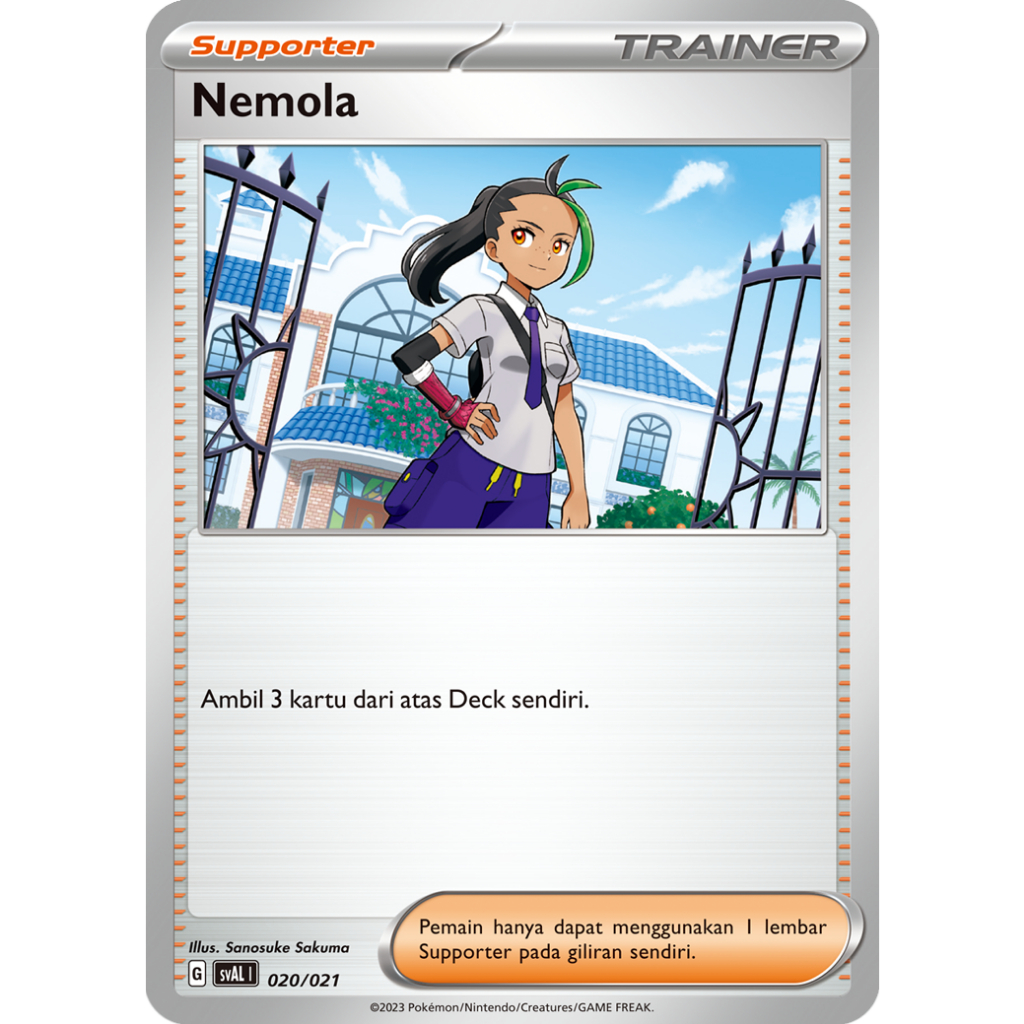 Jual Nemola RegG Kartu Pokemon Trainer TCG Bahasa Indonesia ( Gratis ...