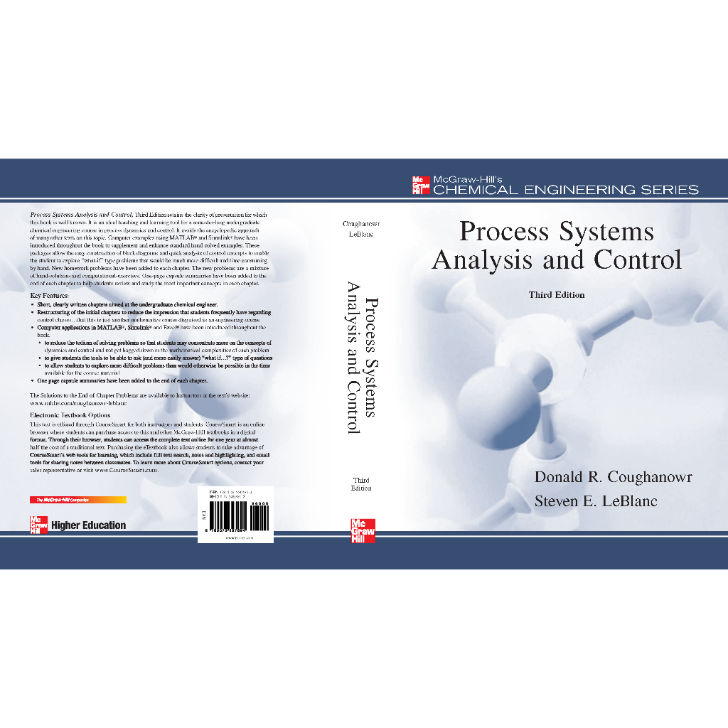 Jual Process System Analysis and Control Third Ed | Shopee Indonesia