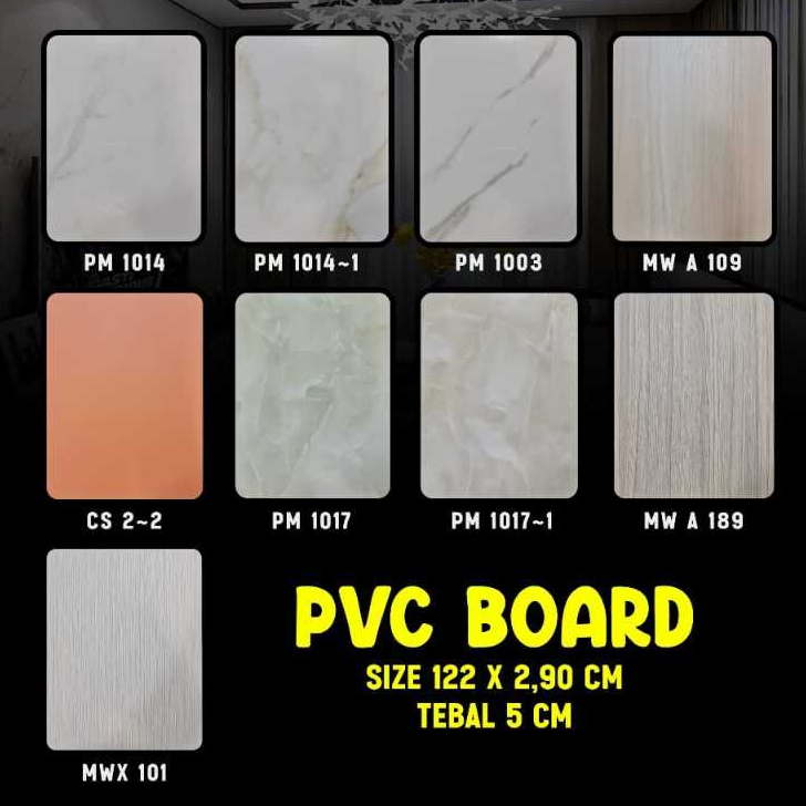 Jual PVC Wallboard Marmer PVC Dekorasi | Shopee Indonesia
