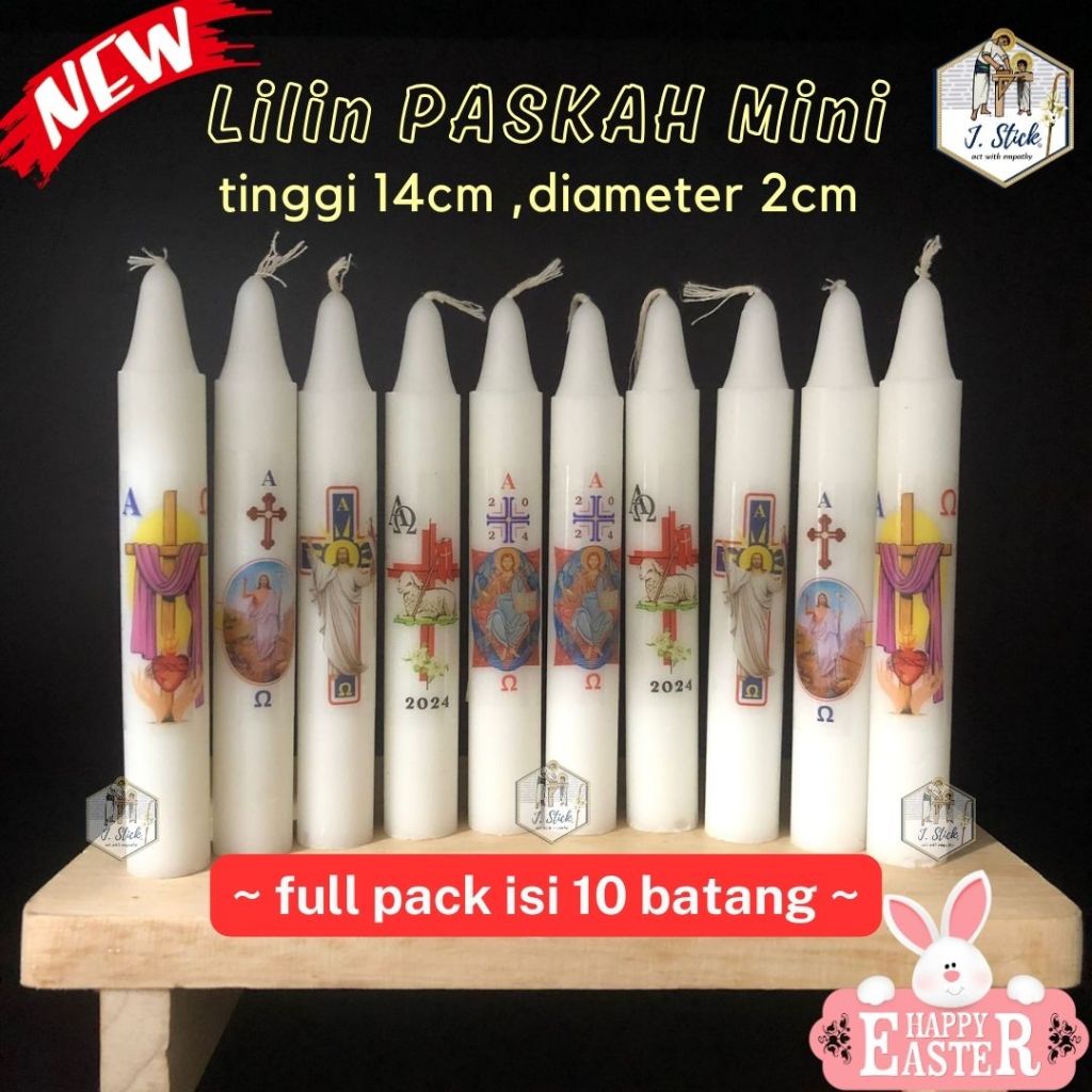 Jual Paket LILIN PASKAH, ukuran MINI (EKONOMIS) | Shopee Indonesia