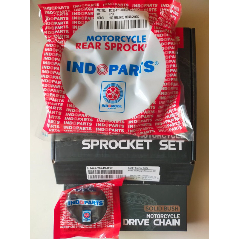 Jual Gear Set / Gir Set / Rante Roda Set / Gerset / Gear Paket + Rante ...