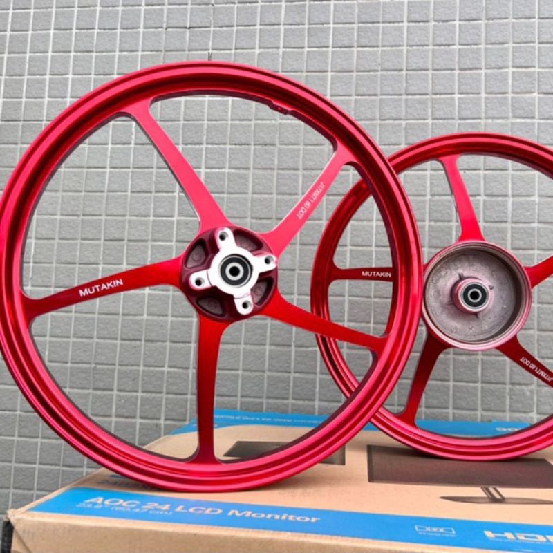 Jual MUTAKIN racing pelek CNC VELG 525 PNP F1ZR fizr jupiter mx OLD ...