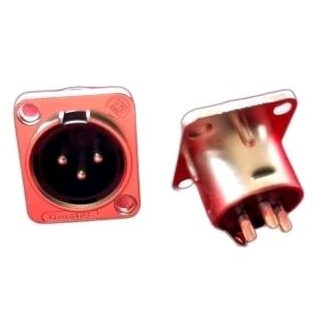 Jual jack canon xlr male 3pin body besi jack canon chasis besi geisler ...