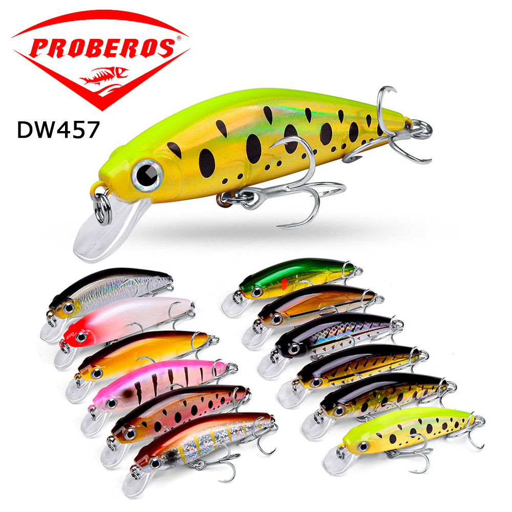 Jual Minnow Proberos 7.5cm 11g Mata Kail Treble Hook 3x Strong Sinking ...