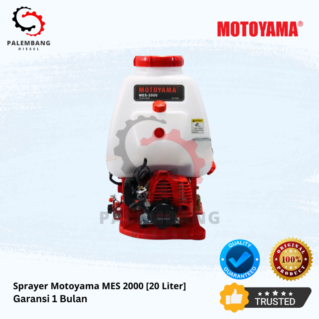 Jual SPRAYER MOTOYAMA MES 2000 [20 LITER] - MESIN SEMPROT HAMA 2 TAK ...