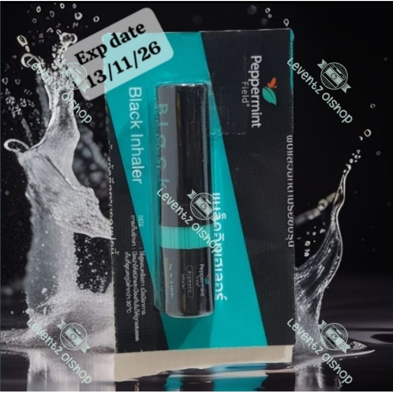 Jual BLACK INHALER THAILAND//PEPPERMINT FIELD INHALER | Shopee Indonesia