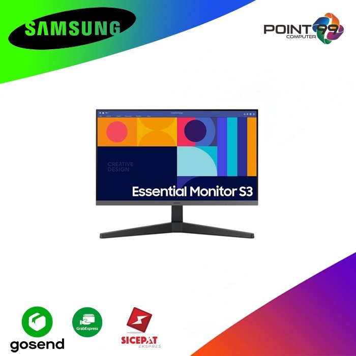 Jual Samsung 24C330 100Hz FHD IPS Freesync 24" LS24C330 Monitor ...