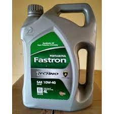 Jual OLI FASTRON TECHNO 10W/40 4 Liter Galon (HIJAU) Original | Shopee ...