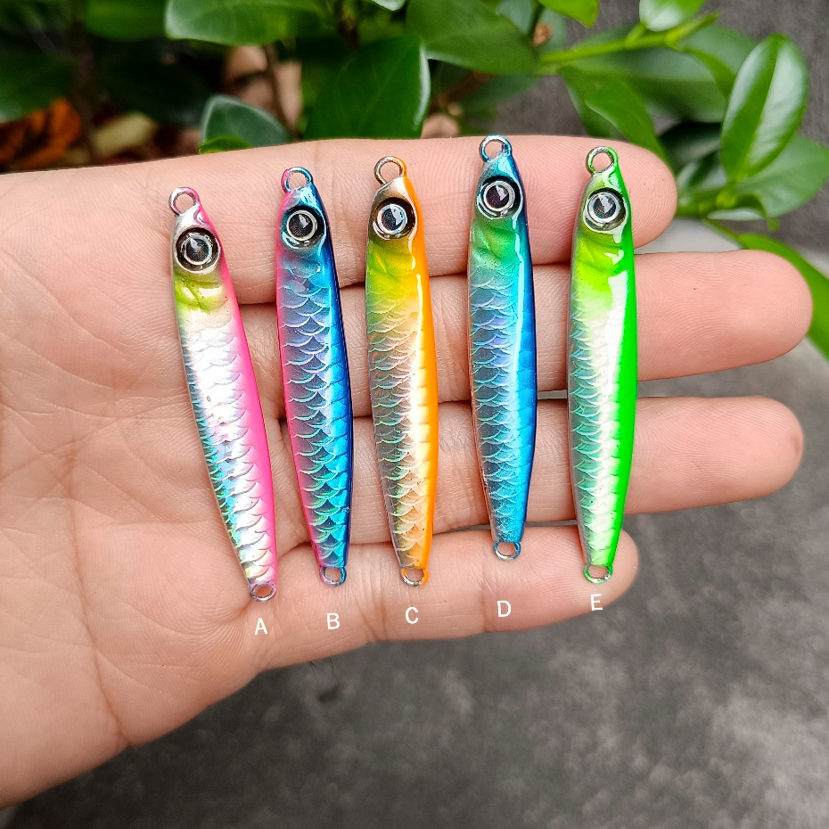 Jual Lure Metal Jig 15 gram Glow - Umpan Pancing Jigging - Micro Jig | Shopee Indonesia