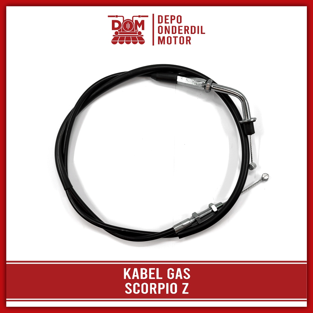 Jual Kabel Gas SCORPIO Z (TOKAIDO) - Throtlle Cable Cabel Seling Tali ...