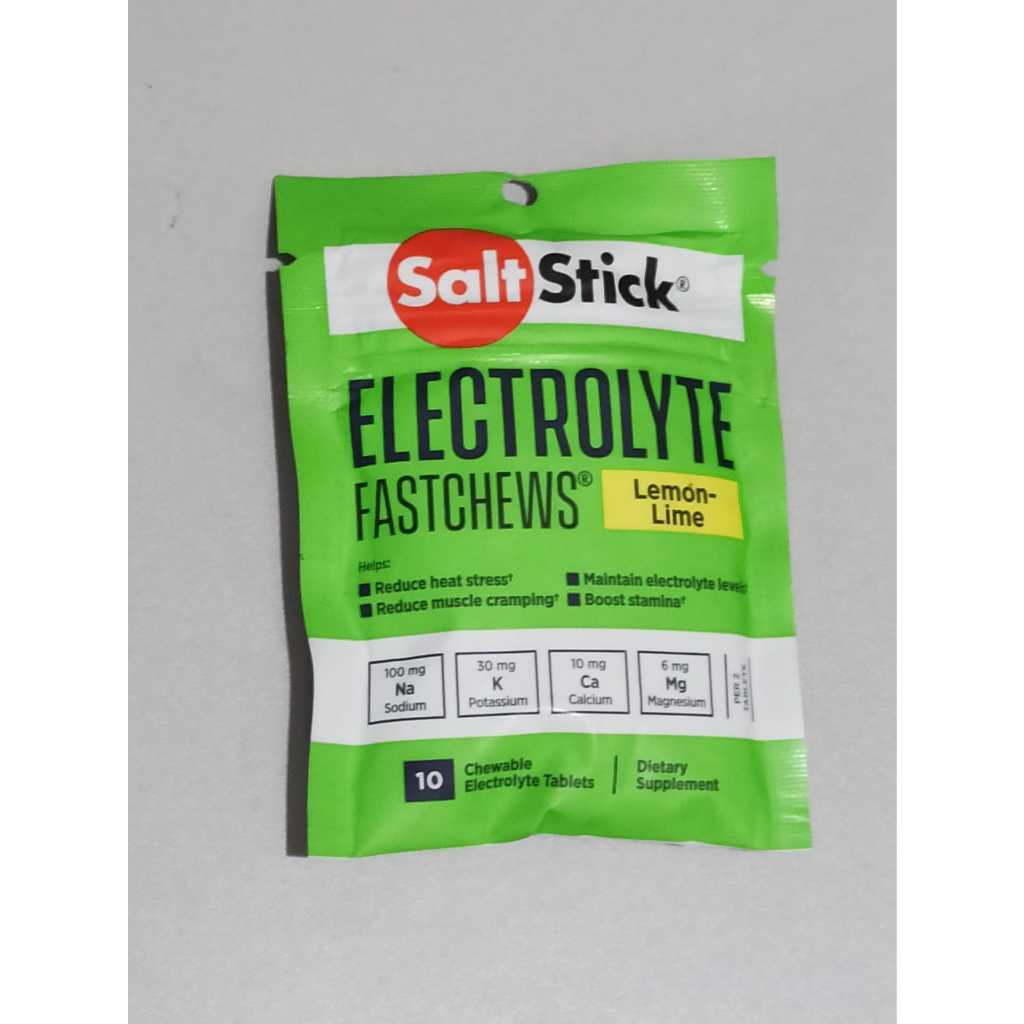 Jual SaltStick FastChews Salt Stick Sachet - Zesty Lemon Lime | Shopee ...