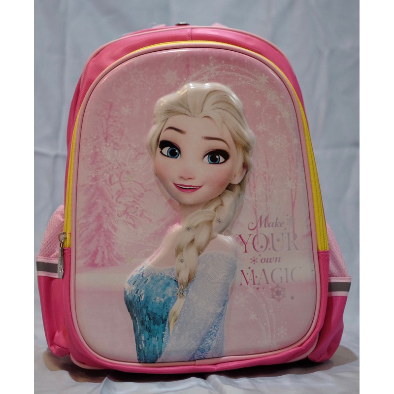 Jual Tas Sekolah Disney Frozen Elsa Pink Hard Top - Disney Frozen Elsa ...