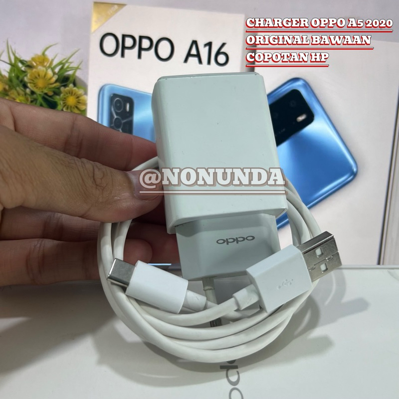 Jual CHARGER OPPO A16 TIPE C 10 WATT ORIGINAL BAWAAN HP LANGSUNG ...