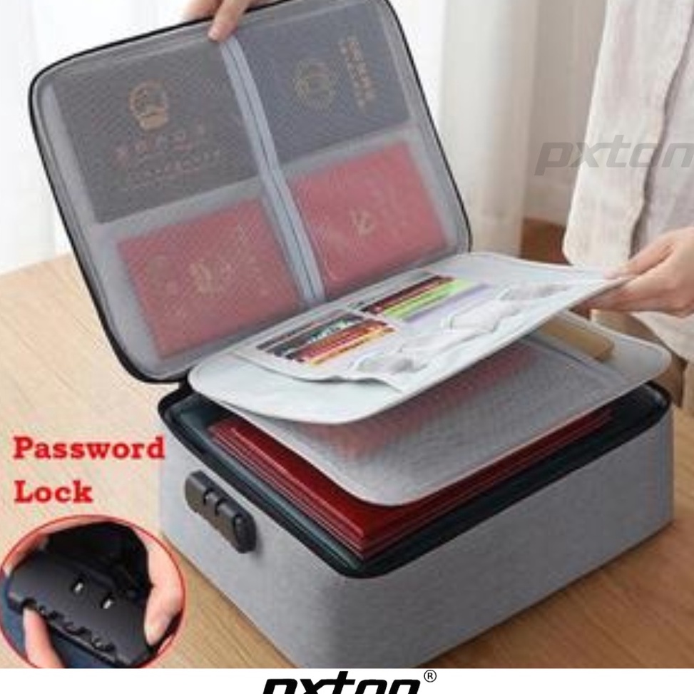 Jual Produk terbaru TAS DOKUMEN Tas Dokumen Anti Air Password storage ...