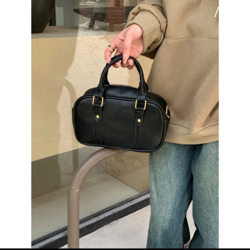 Jual Satile Bag Tas selempang kulit wanita Tas cewek Korea Retro ...