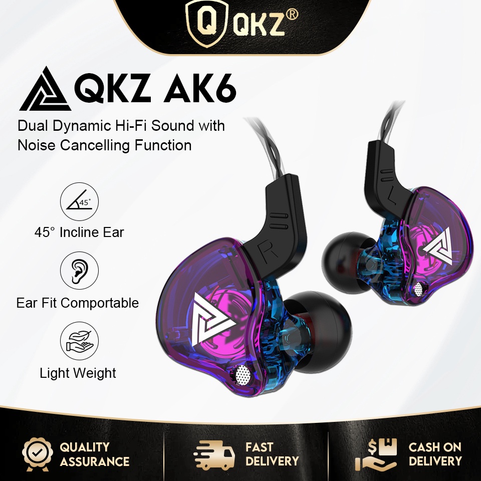 Jual 66 Product HOT QKZ AK6 AK6 Pro InEar Earphone HiFi Audiophile ...