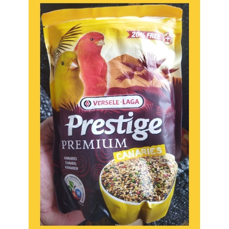 Jual PAKAN KENARI PRESTIGE PREMIUM 250 GR (POUCH) & REPACK 1 KG, 500 GR ...