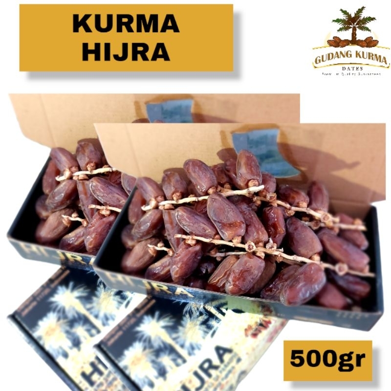 Jual Kurma tangkai tunisia tangkai hijra 500gr | Shopee Indonesia