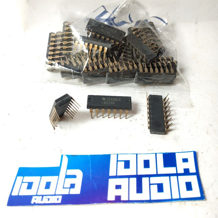 Jual (IC) Integrate Circuit LM 324 N ORI | IC LM324 Original / Asli ...