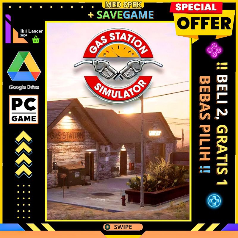 Jual Gas Station Simulator - PC LAPTOP GAMES - CARA INSTALL MUDAH ...