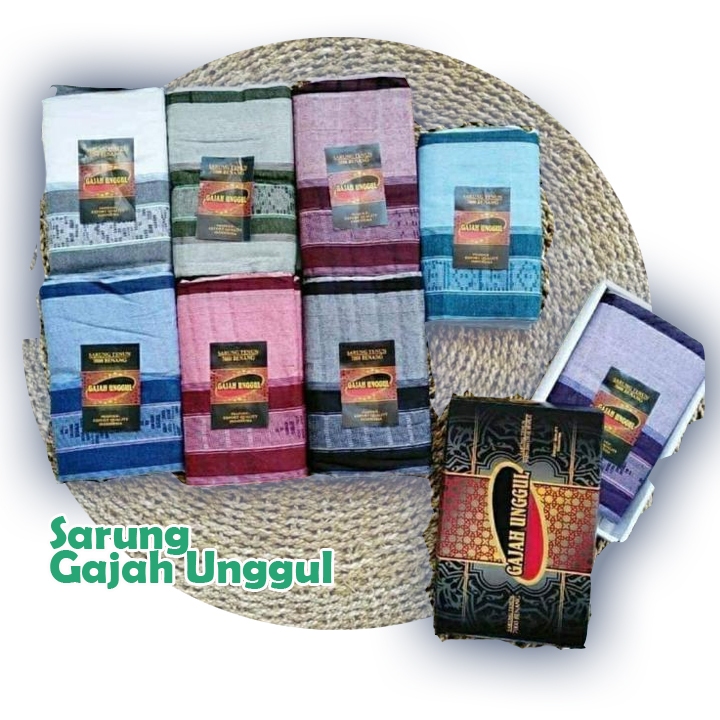 Jual Sarung Gajah Unggul Kualitas Juara Pakai Box | Shopee Indonesia