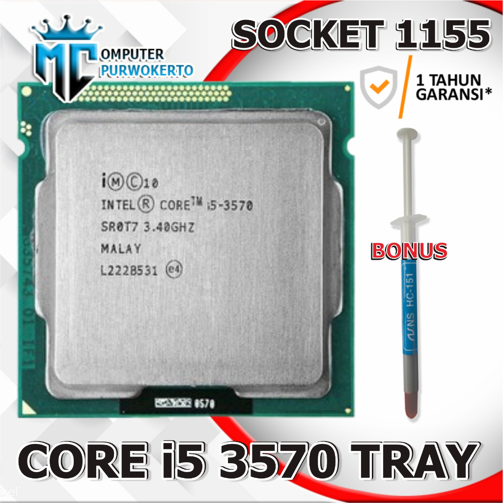 Jual Processor Intel Core I5 3570 3.40GHz Ivy bridge Generasi 3 ...