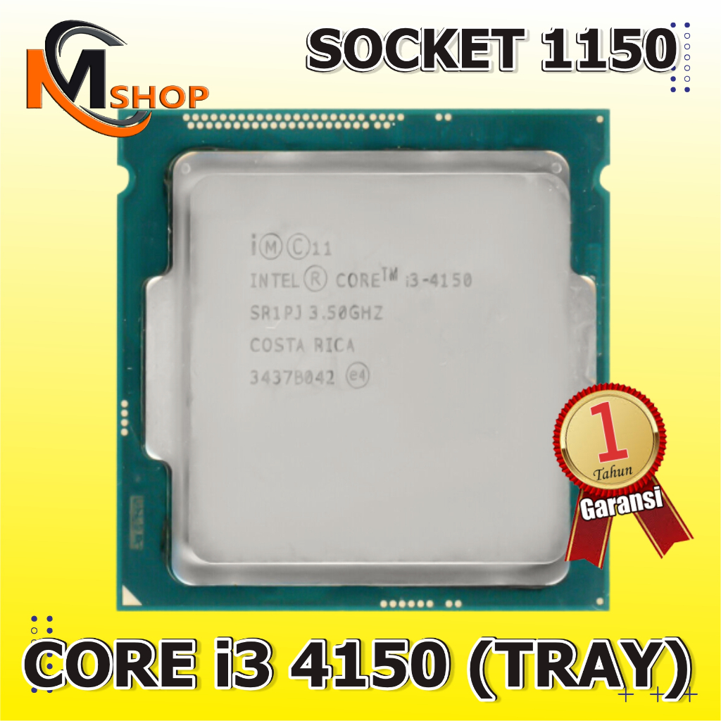Jual Processor Prosesor Intel Core Socket 1150 i3 4130 4150 4160 4170 ...