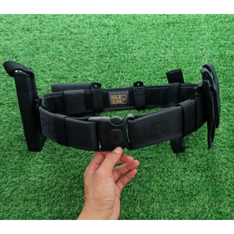 Jual Kopel Set Tactical Polri Hitam/Kopel Pdl Polri | Shopee Indonesia