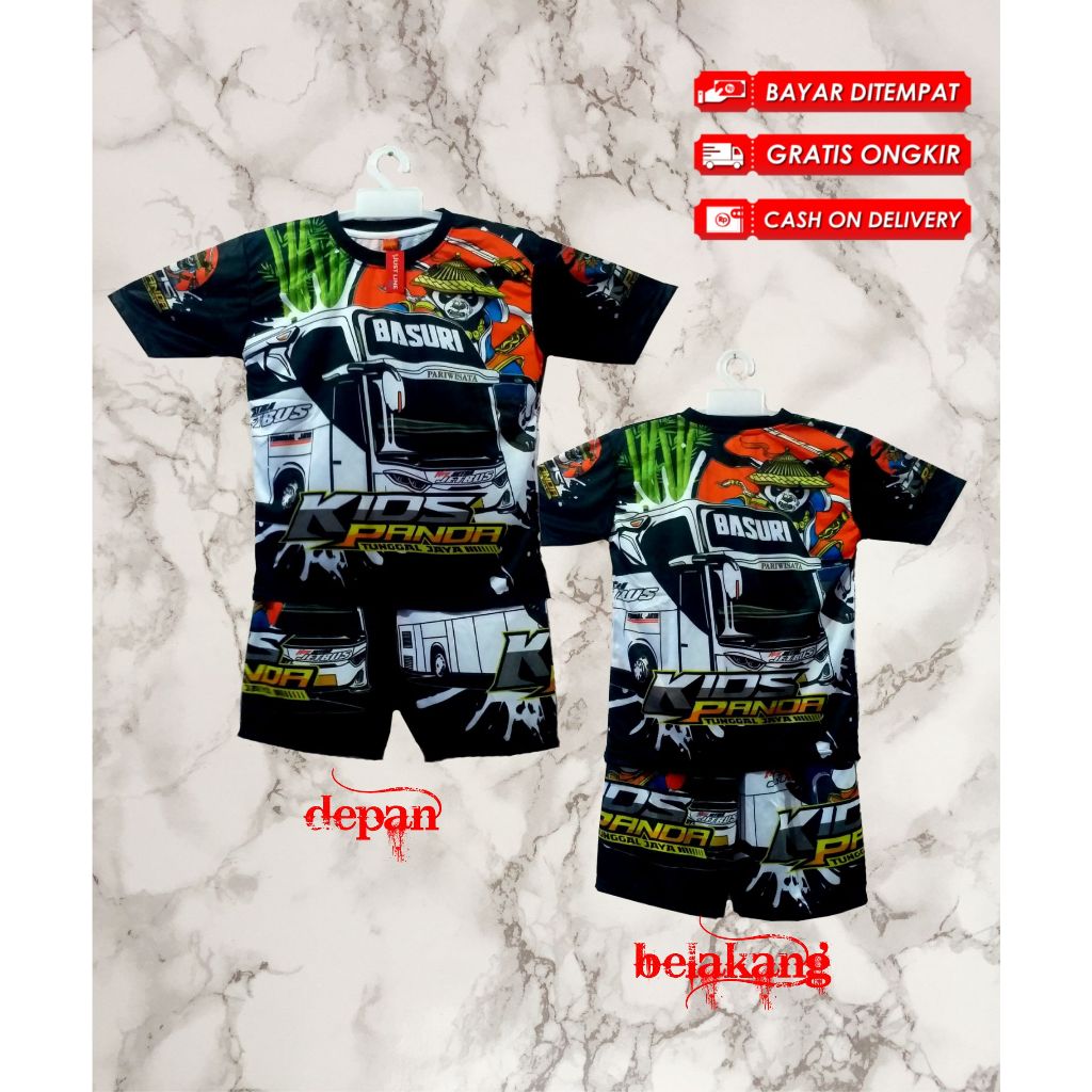 Jual MARVELL SHOP | SETELAN TELOLET BASURI | BAJU BUS TELOLET ANAK LAKI ...