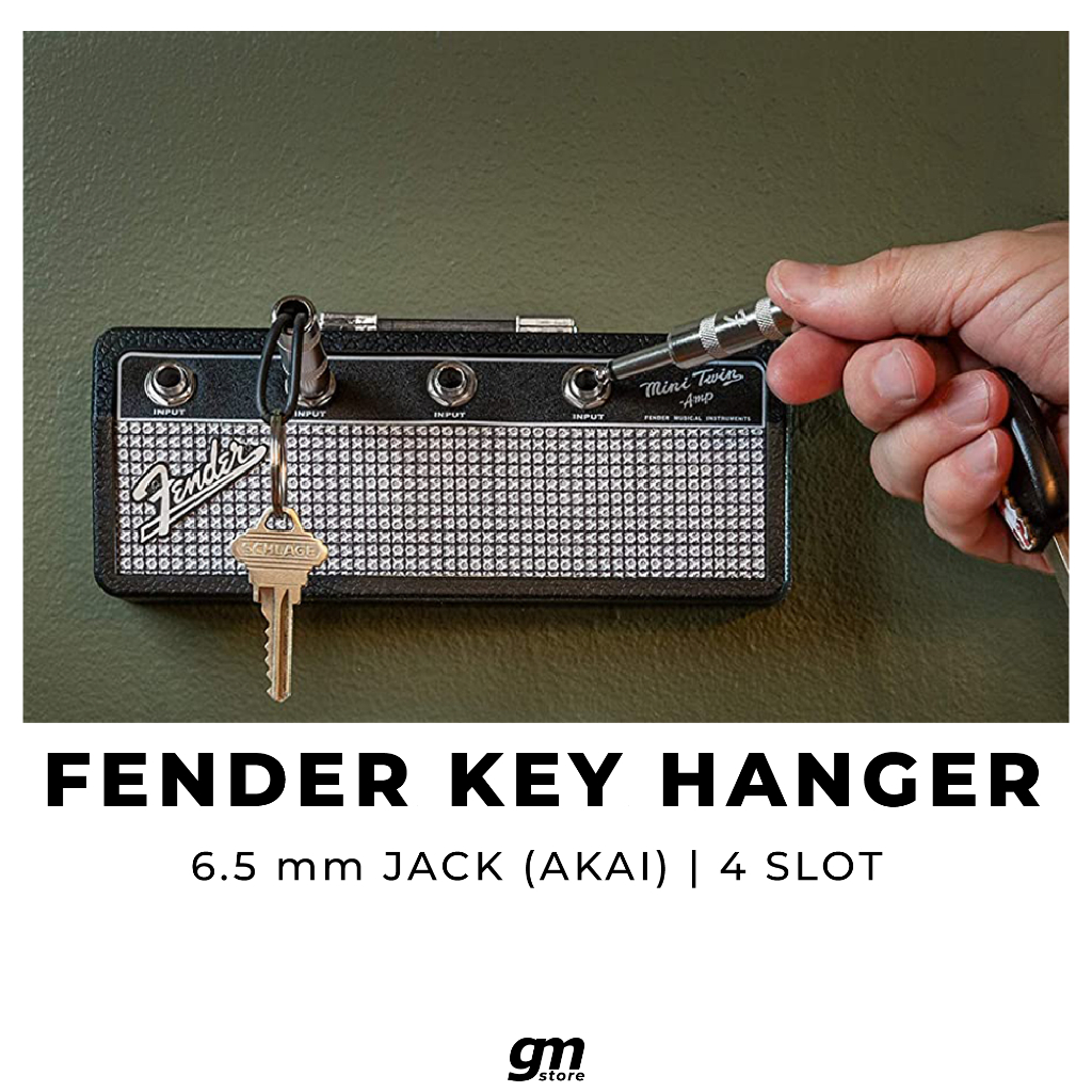 Jual Fender Amplifier Jack Key Hanger Wall Mount Hook Gantungan Kunci | Shopee Indonesia