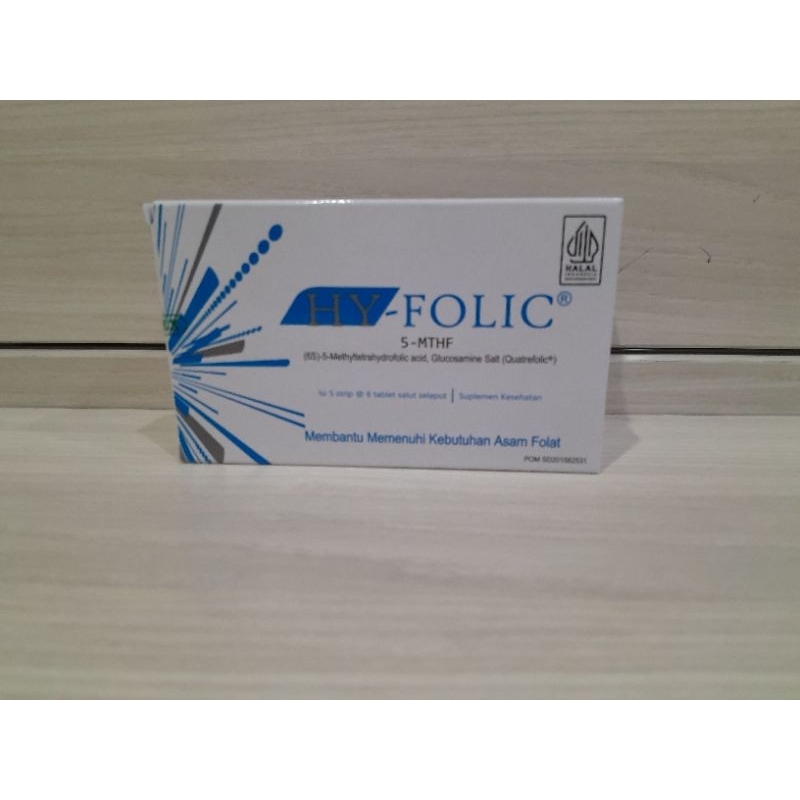Jual Hy-Folic Box 30 tablet ( vitamin asam folat ) | Shopee Indonesia