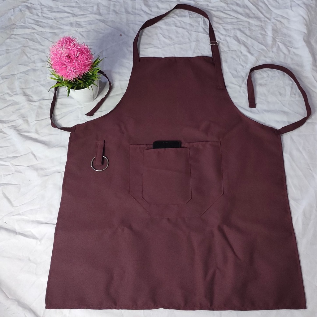 Jual G404 celemek apron masak barista dewasa | Shopee Indonesia